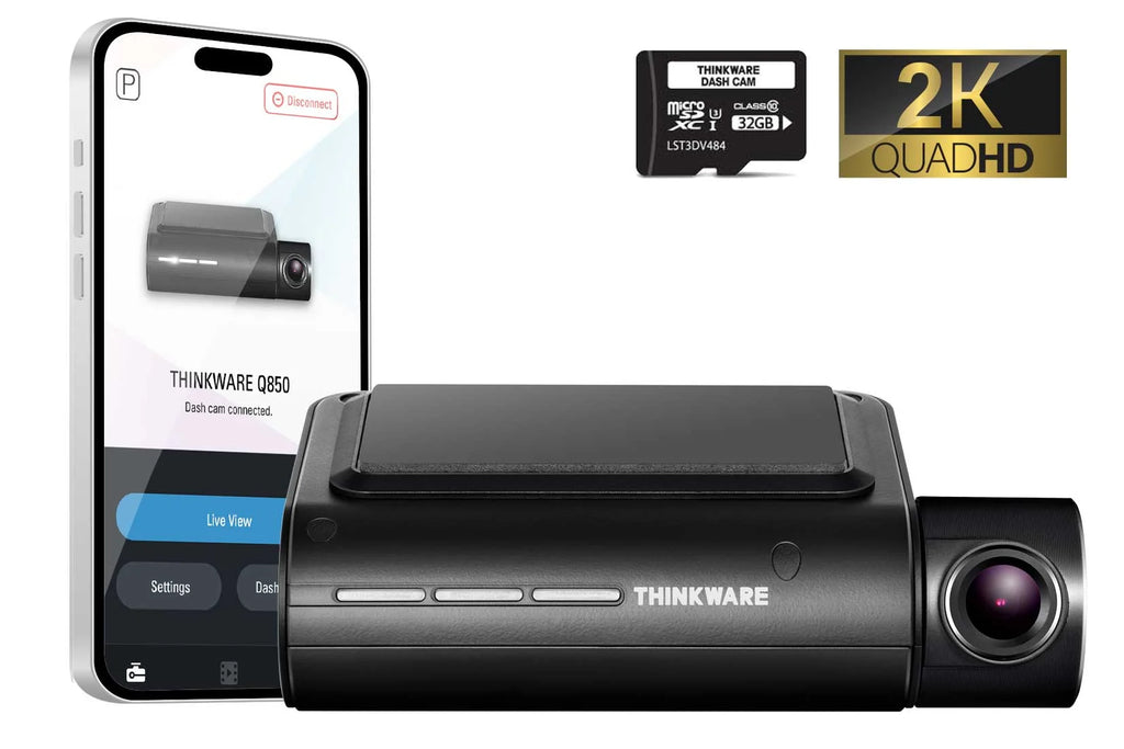THINKWARE™ Q850 1-Channel 2K Dash Cam With 32GB Memory Card – Advance ...
