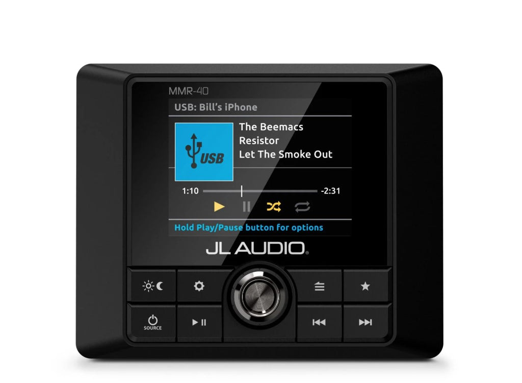 JL Audio MMR-40 Network Controller with Full-Color LCD Display for use ...